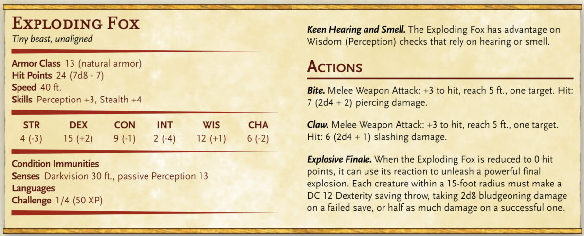 Blast from the Past | DnD 5e