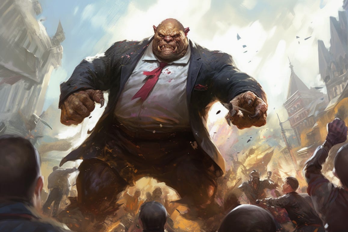 The F Word | DnD 5e Encounter (The F Word is Fomorian)