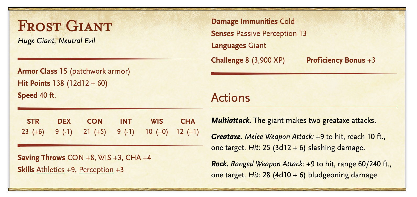 Stay Frosty | DnD 5e Arctic Encounter For Winter