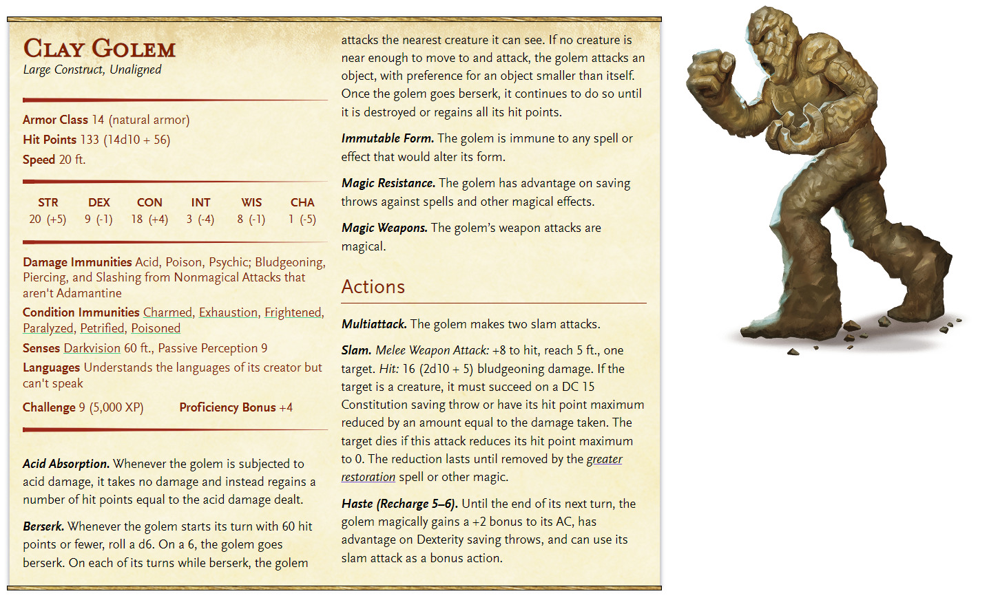 The Dirt Man – Encounter Notes | DnD 5e